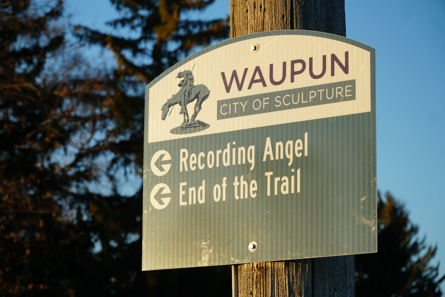 New “City of Sculpture” Decals Placed on Wayfinding Signs Across Town ...