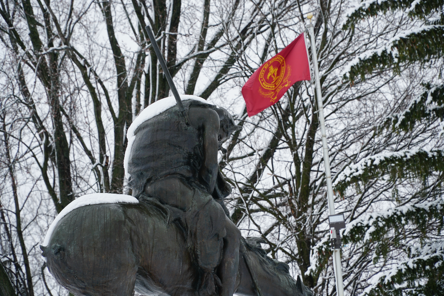 (PHOTOS) Statues in Winter – Culture – Waupun Pioneer News