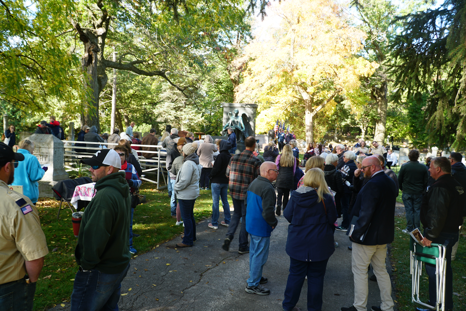 Waupun Celebrates Recording Angel Centennial With Rededication Ceremony ...