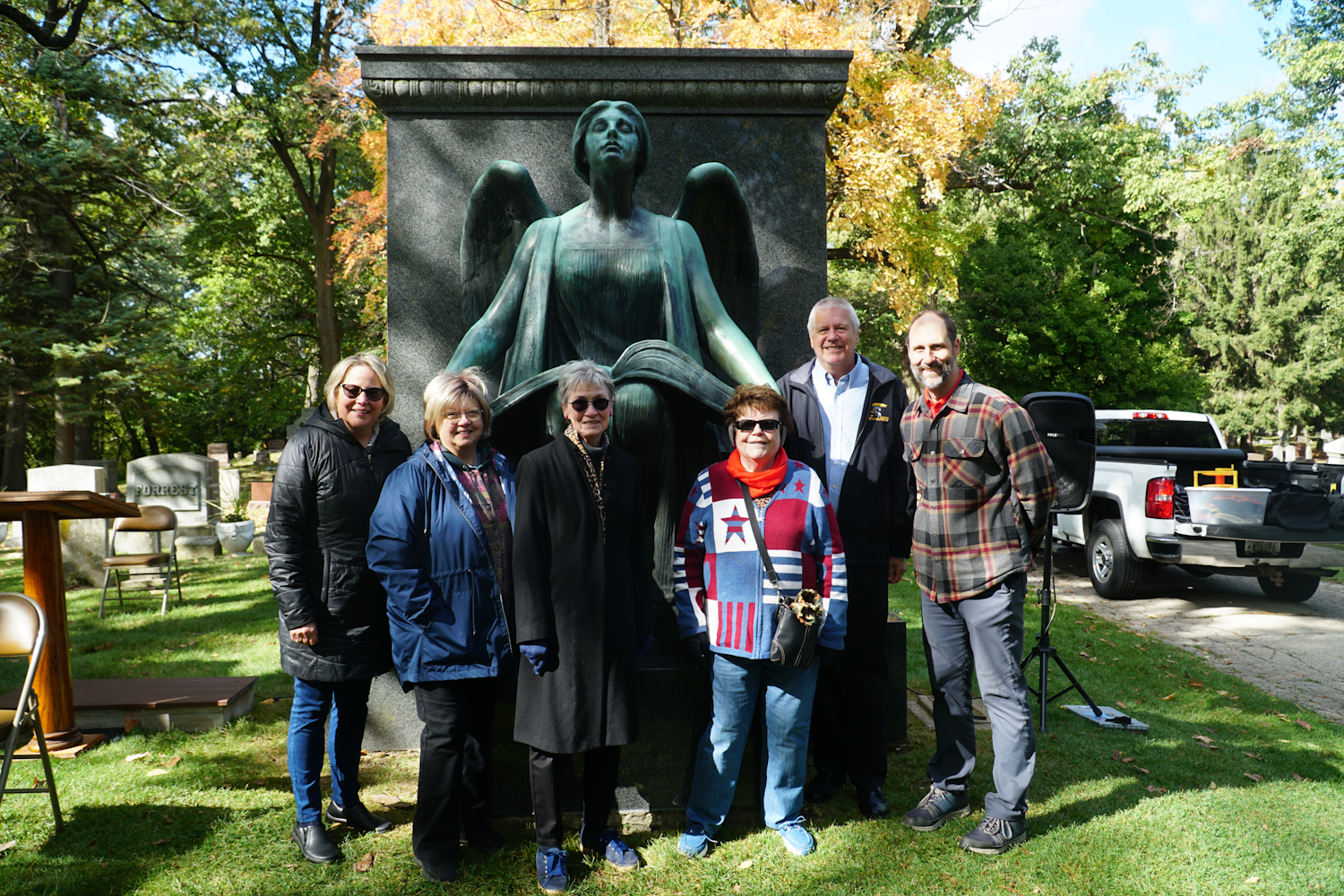 Waupun Celebrates Recording Angel Centennial With Rededication Ceremony ...