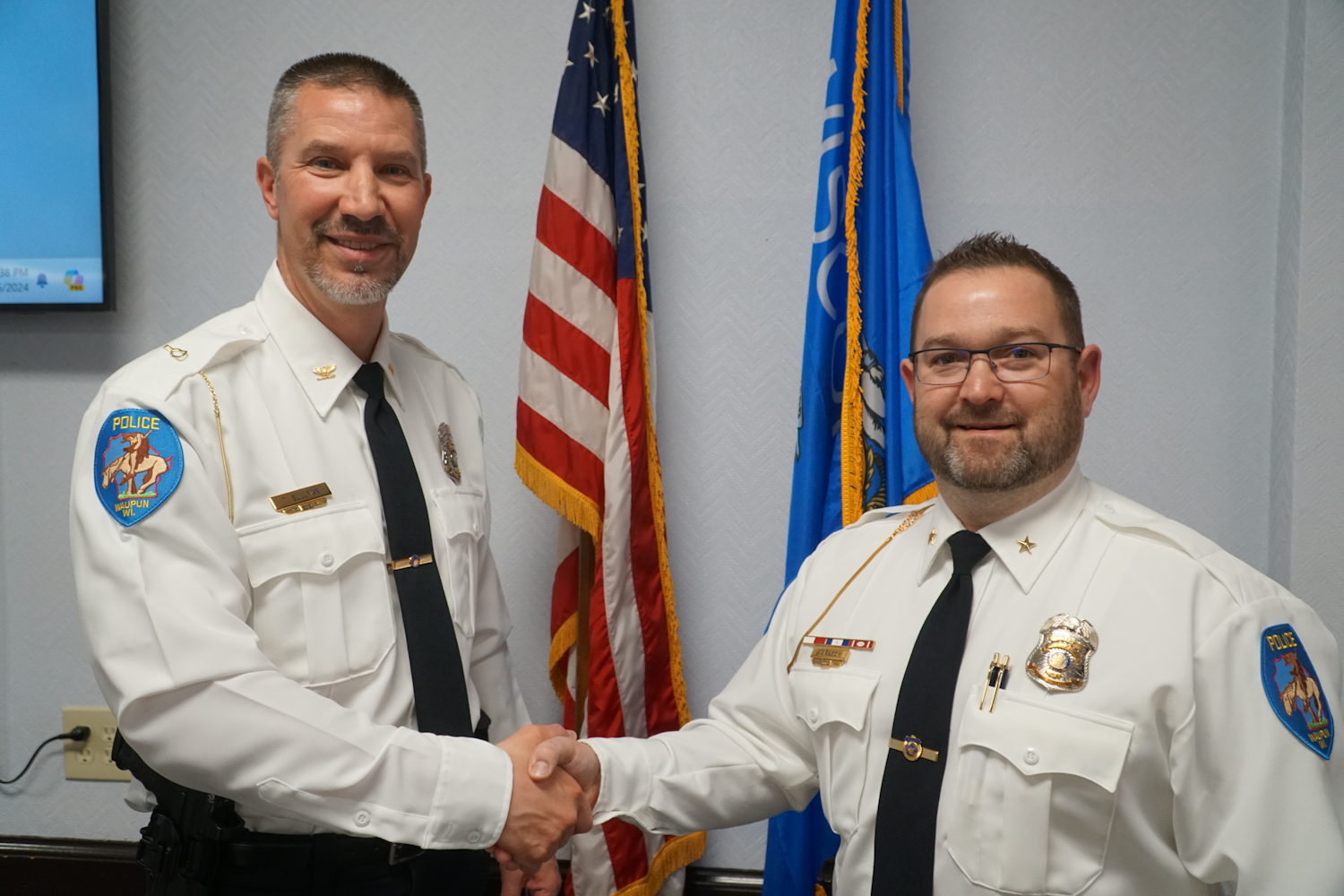 Ted Sullivan sworn in as Deputy Police Chief – Waupun Pioneer News