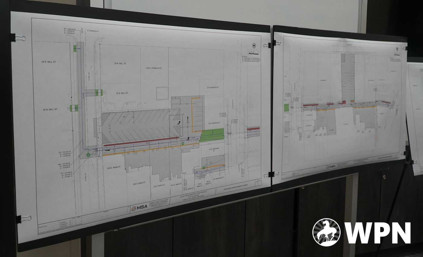 City holds informational meeting on Main St Back Alley Improvement ...